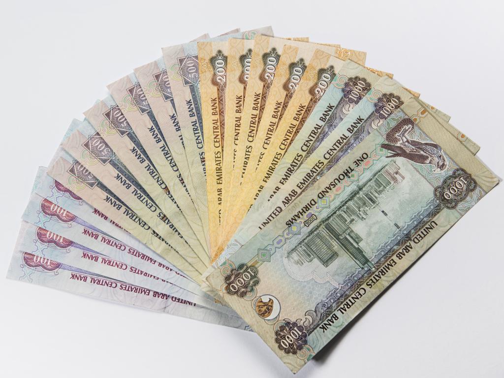 Dubai W hrung Ist Der VAE Dirham Wo Es Geldscheine Und M nzen Gibt
